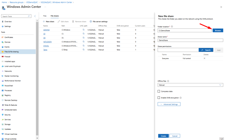 Azure QUIC Configuration Guide | Visuality Systems